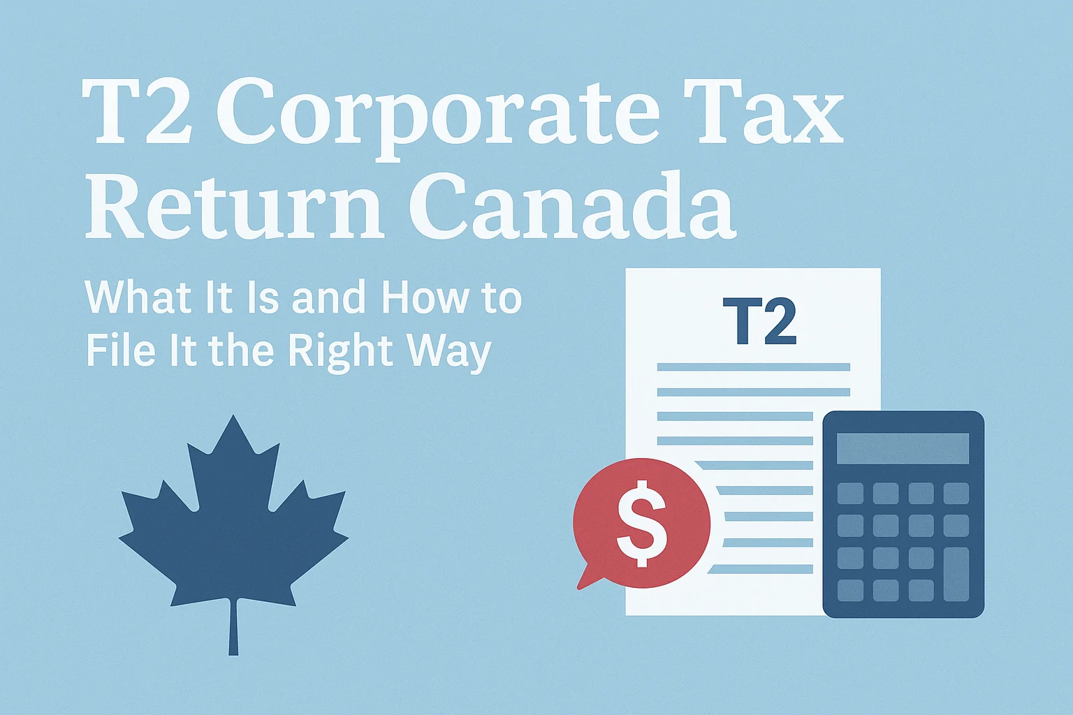 How to File a T2 Corporate Tax Return Canada | 2026 Guide